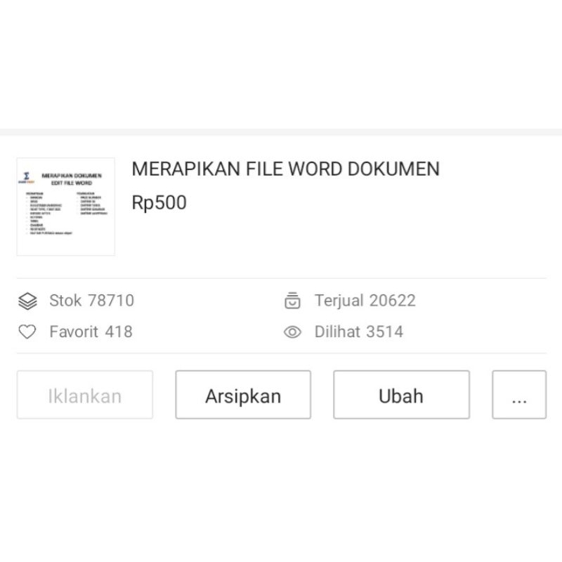 Jual MERAPIKAN SKRIPSI TESIS WORD (2 HARI / 2 X 24 JAM) | Shopee Indonesia