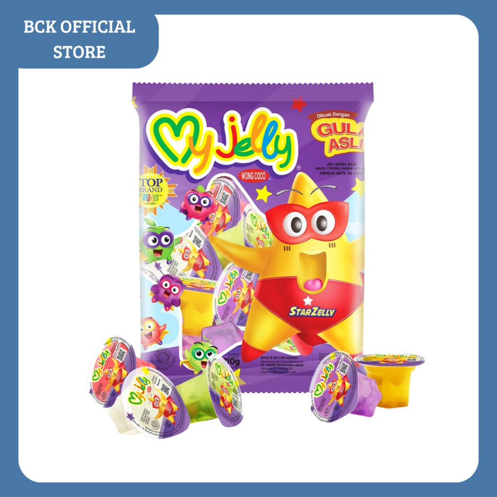 Jual Wong Coco My Jelly isi 15's (pcs) | Shopee Indonesia