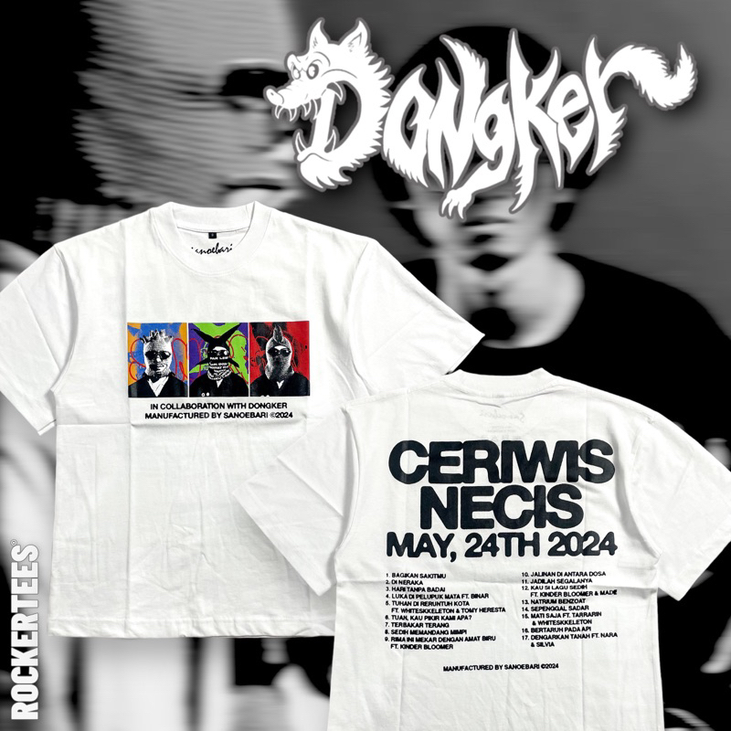 Jual DONGKER X SANOEBARI - CERIWIS NECIS ALBUM T-SHIRT | ORIGINAL ...