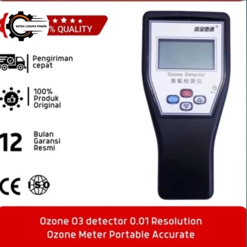 Jual Ozone 03 Detector 0.01 Resolution Ozone Meter Portable Accurate ...