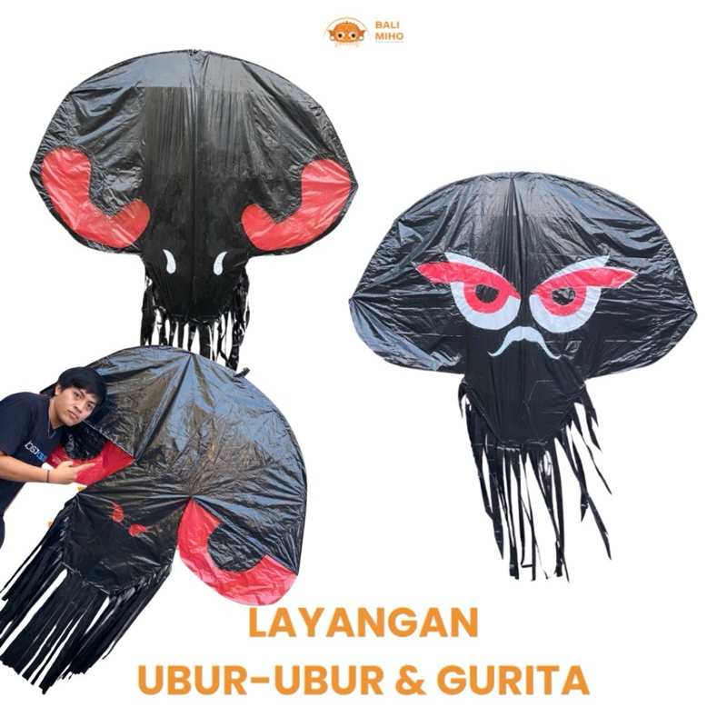Jual Layangan Ubur Ubur & Gurita 1.5 Meter - Layangan Ubur Ubur Jumbo - Layangan Ubur Ubur ...