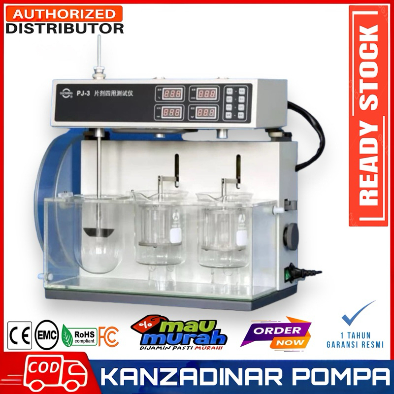 Jual BJ-2 Lab Instrument Disintegration tester Tablet alat uji waktu ...