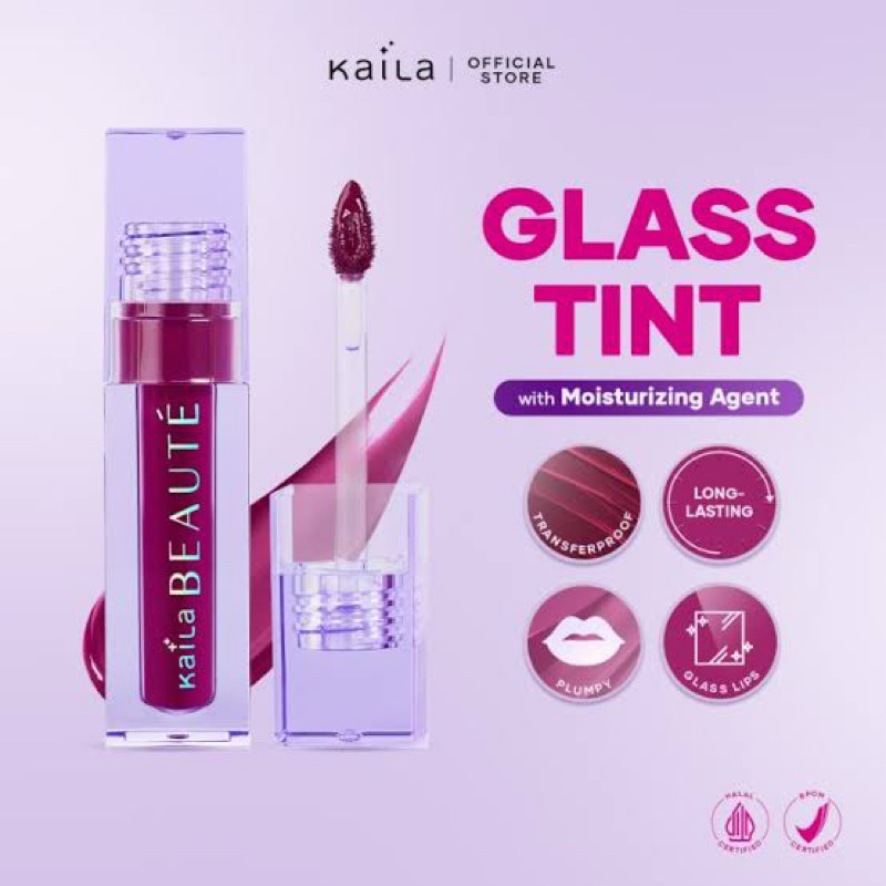 Jual KAILA | Glass Lip Tint Liptint - Audrey | Shopee Indonesia