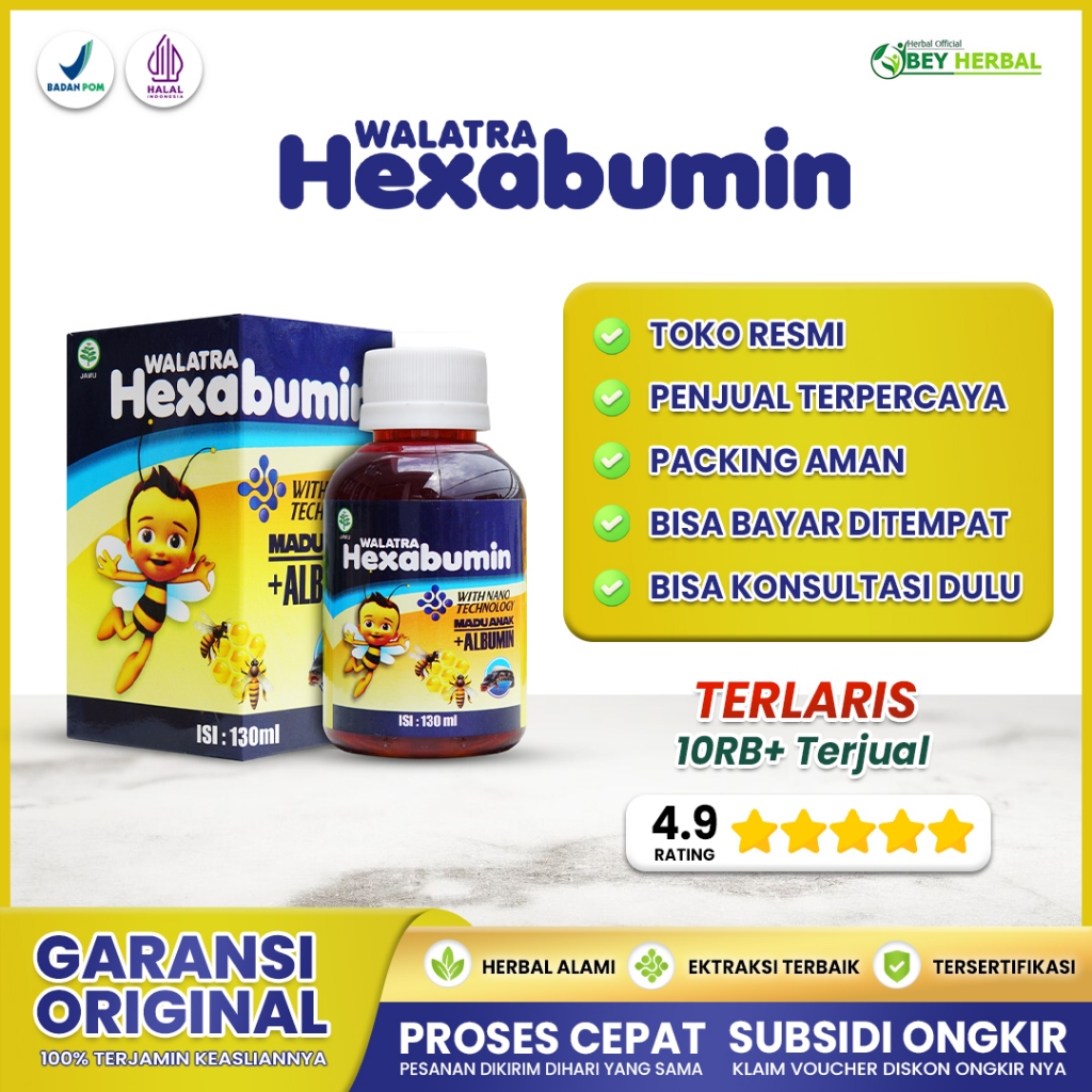 Jual Walatra Hexabumin Madu Original ( Produk Bergaransi Resmi ) Madu ...
