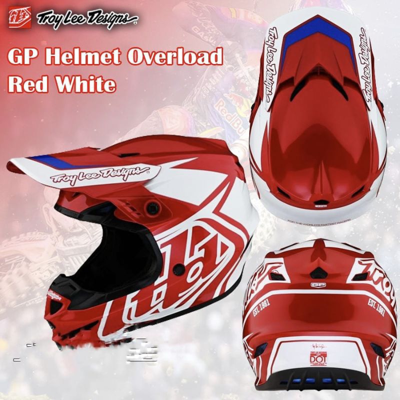 Jual Helm TLD GP Troy Lee Designs | Shopee Indonesia