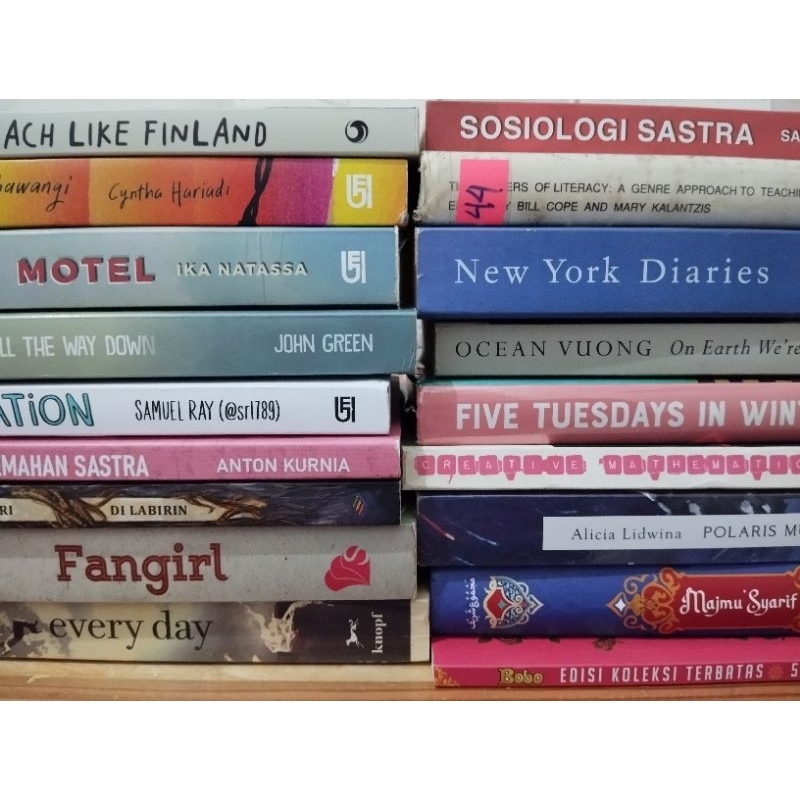 Jual preloved novel — english & indonesia | Shopee Indonesia