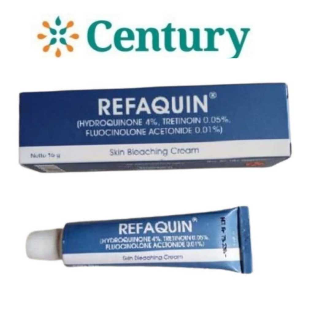 Jual Refaquin Cream 15 g/Malesma/Flek hitam/Hidroquinon/Tretinoin ...