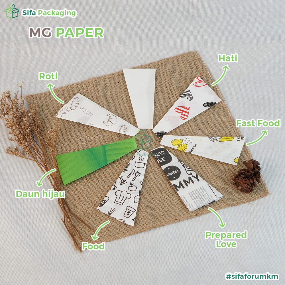 Jual Kertas Nasi Motif 15x15 Paper Wrap Isi 100 Pcs Printing Laminasi ...