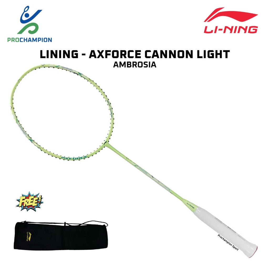 Jual New ! Raket Badminton Lining Li-Ning Axforce Light Cannon Ambrosia ...