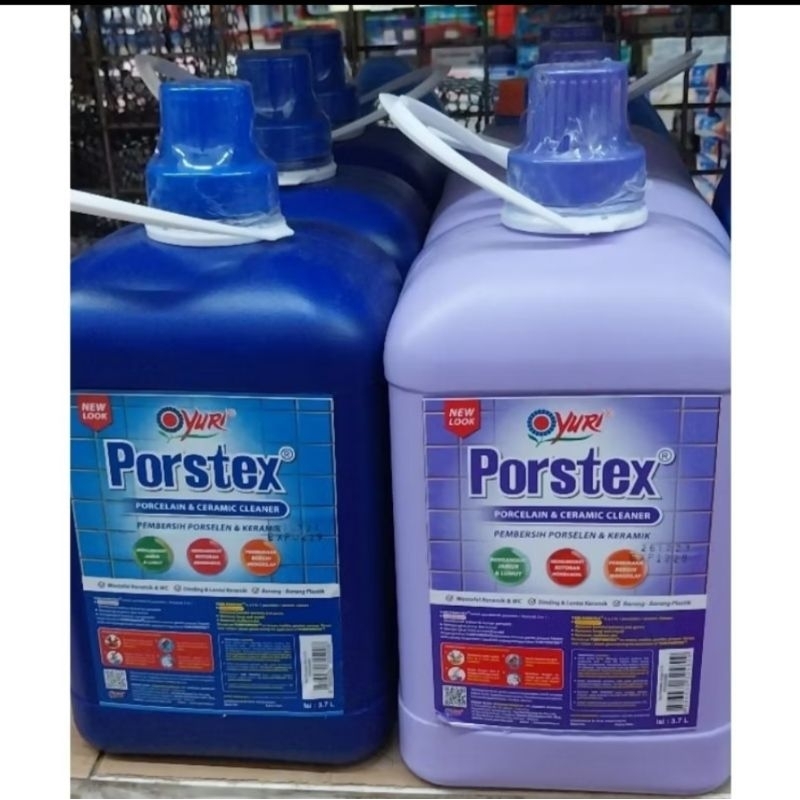 Jual Porstex Yuri Jumbo 3.7 Liter | Porstex 1L | Pembersih Kamar Mandi ...