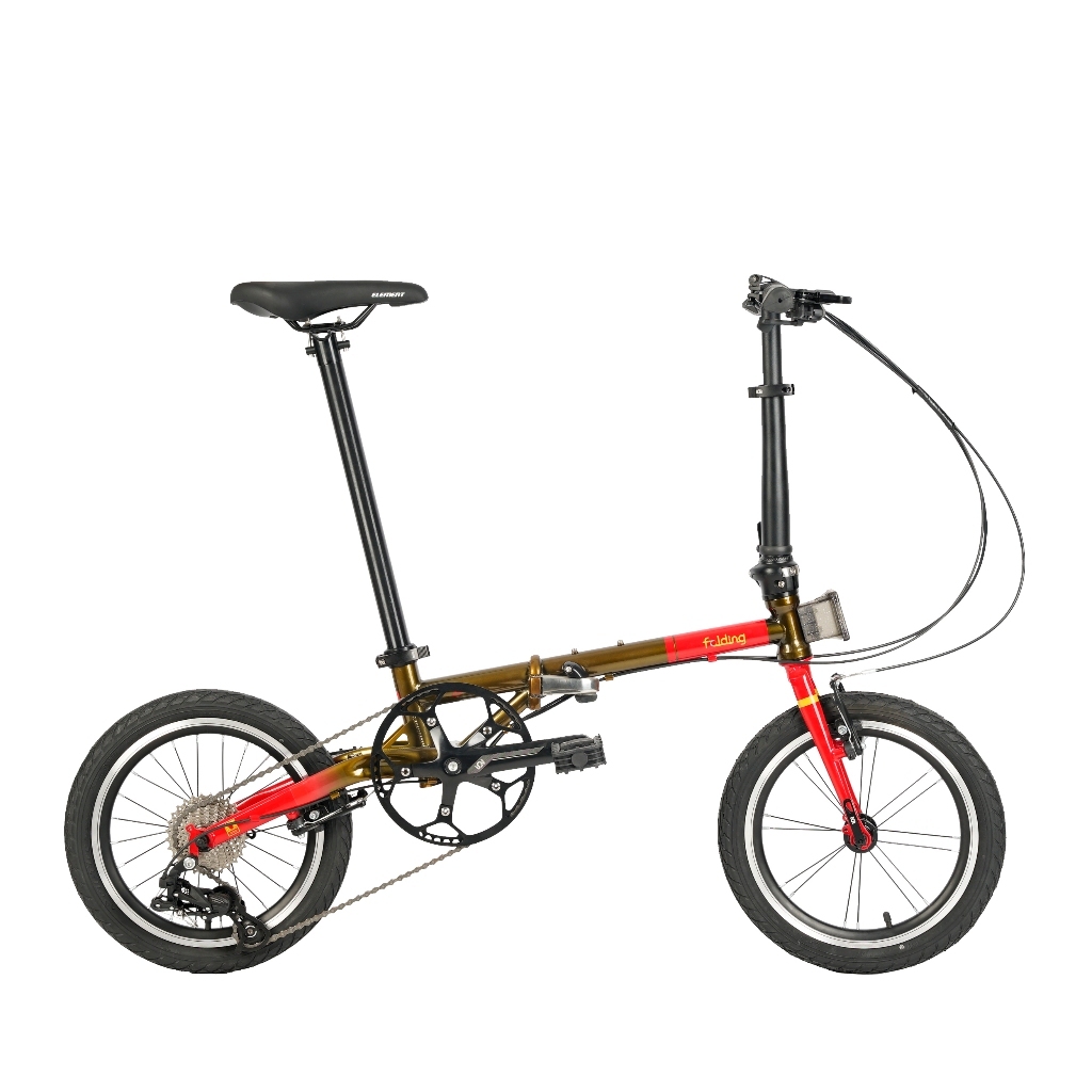 Jual Sepeda Lipat / Folding Bike Element Gust V Brake 10 Sp 16 Inch ...