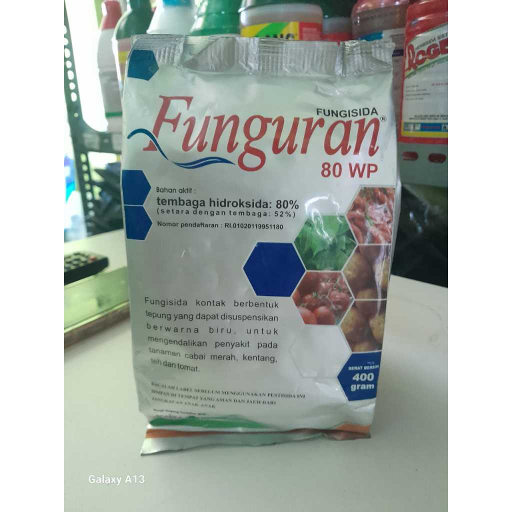 Jual Fungisida Funguran 80 WP Kemasan 400 gram | Shopee Indonesia