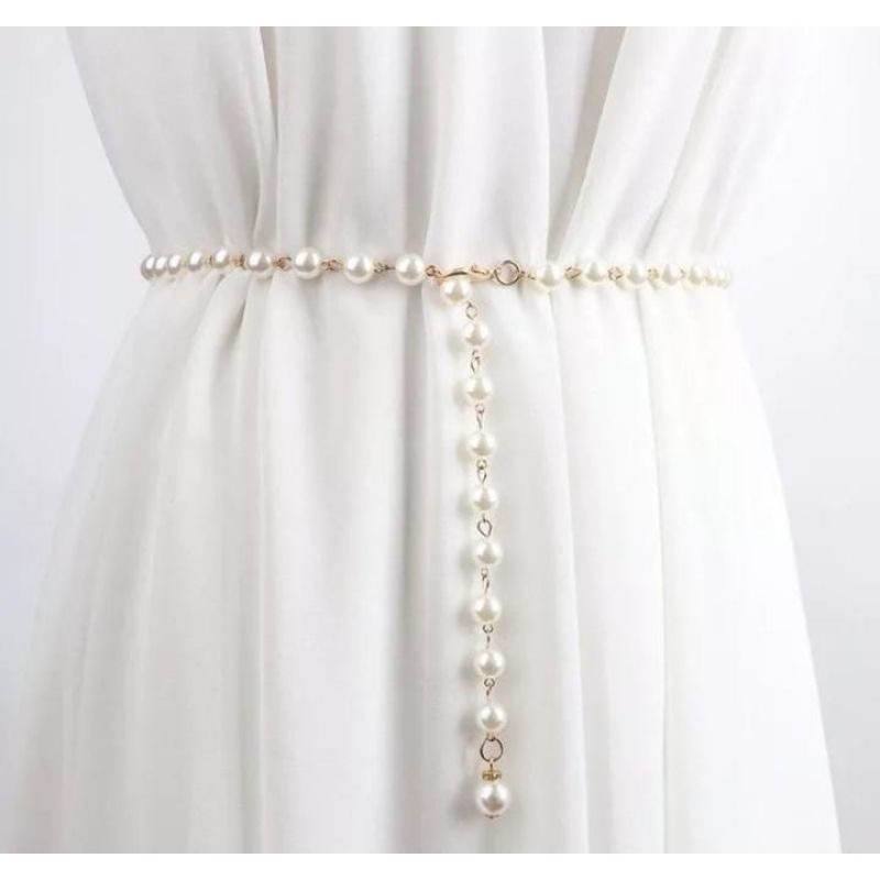 Jual selamat Datang di toko ratu Silver Ikat pinggang mutiara wanita ...