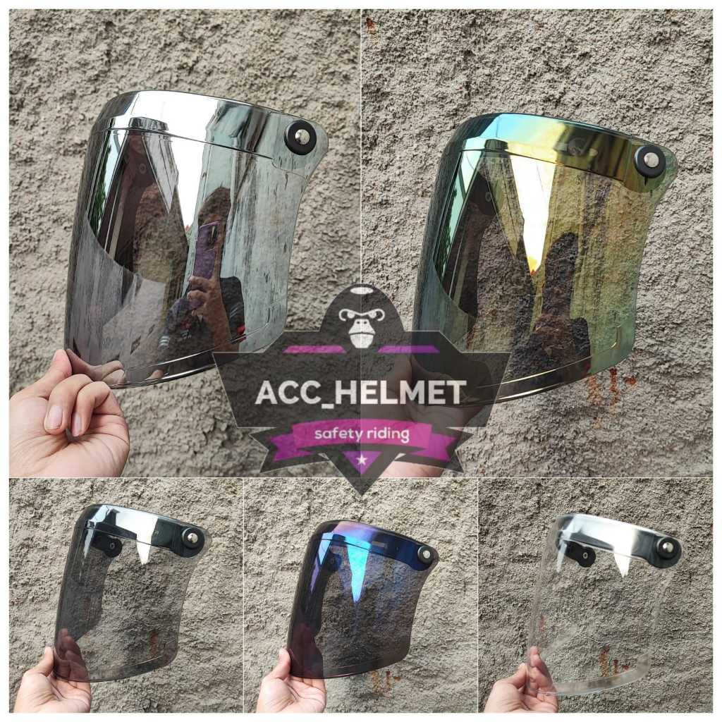 Jual KACA HELM BOGO VENOM / VISOR HELM BOGO VENOM / VISOR RETRO MODEL ...