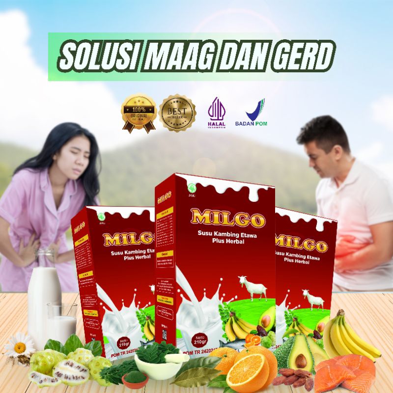 Jual SOLUSI MAAG DAN GERD ( SUSU MILGO ) | Shopee Indonesia