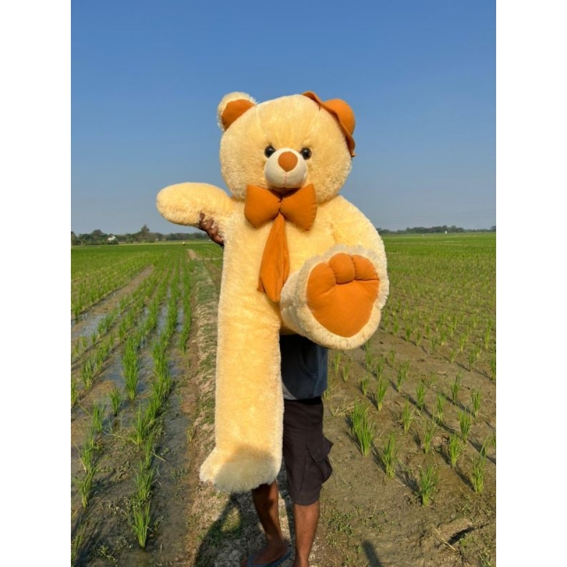 Jual Boneka Teddy Bear Topi Pita Jayen 1.2m | Shopee Indonesia