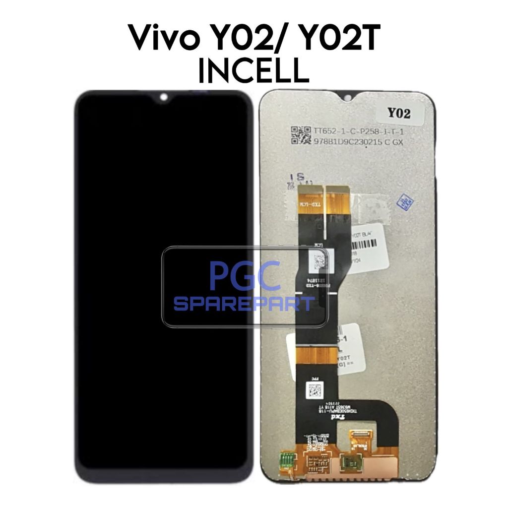 Jual LCD Touchscreen Fullset Vivo Y02 / Y02T / V2254 / V2252 | Shopee ...