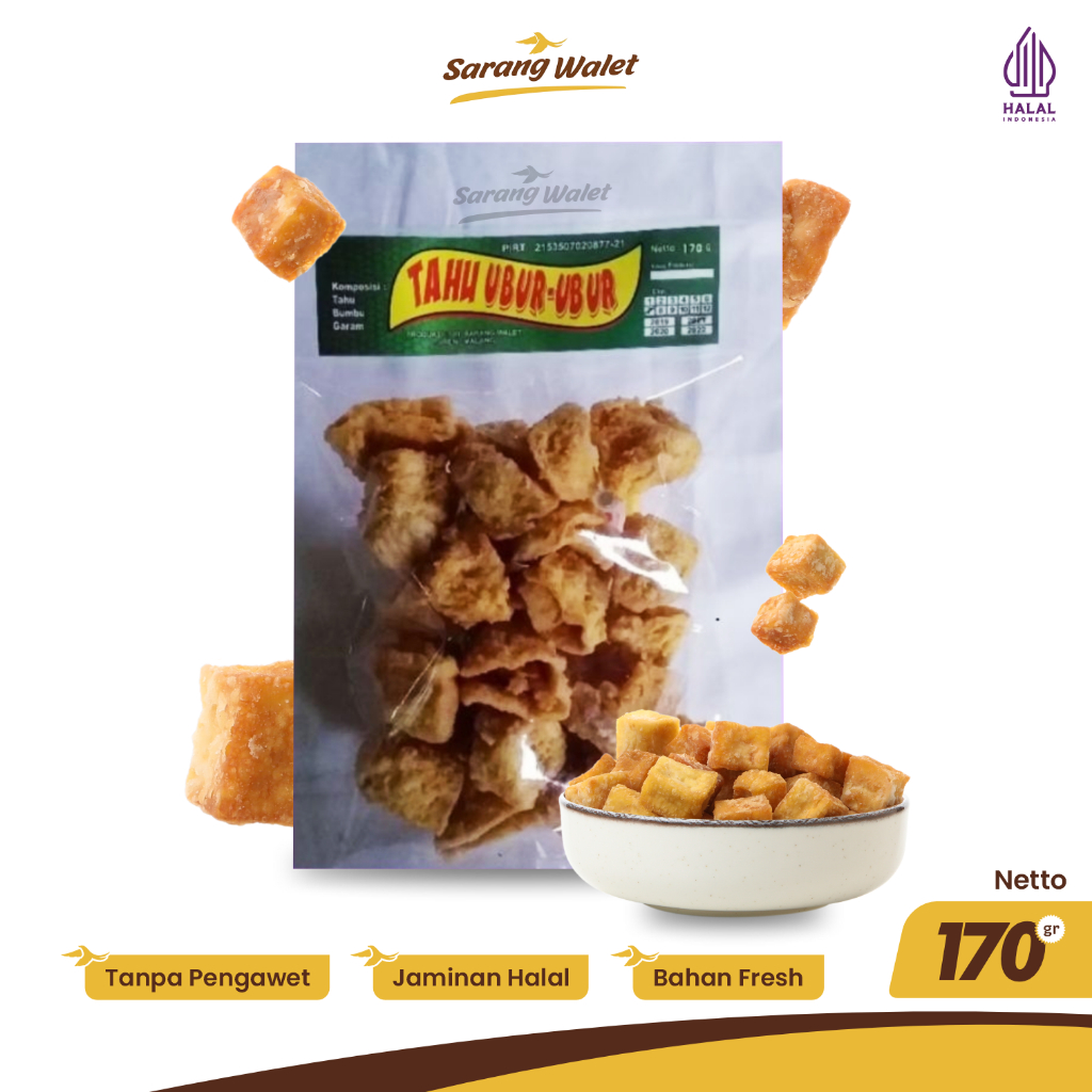 Jual Kripik Tahu Sarang Walet Cekrikan Keripik Tahu Walik Pong Bulat ...