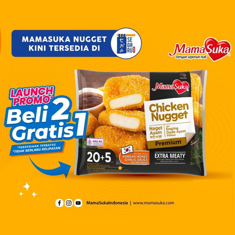 Jual MamaSuka Chicken Nugget Premium 460 gram | Shopee Indonesia