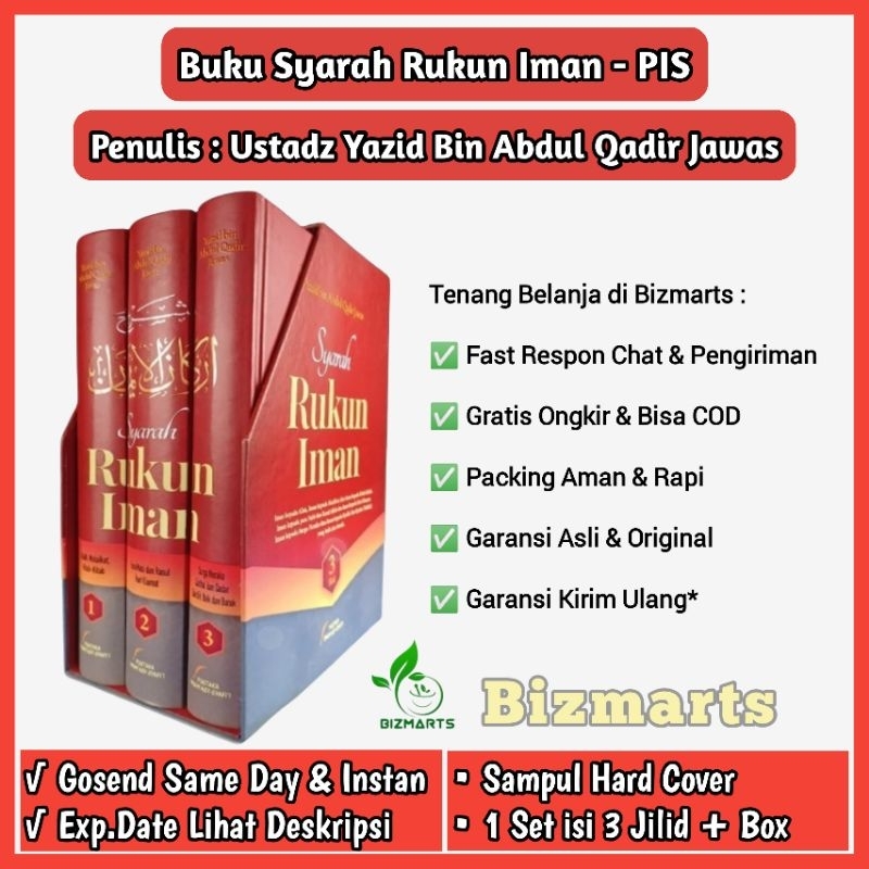 Jual Buku Syarah Rukun Iman | Ustadz Yazid Bin Abdul Qadir Jawas | Pustaka Imam Syafi'i | Shopee ...