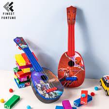 Jual Mainan Anak Gitar Karakter Spiderman OCT 315 Gitar Plastik Anak ...
