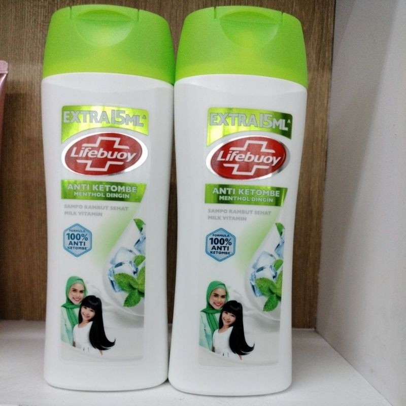 Jual LIFEBUOY Shampo ANTI KETOMBE Menthol dingin 155ml | Shopee Indonesia