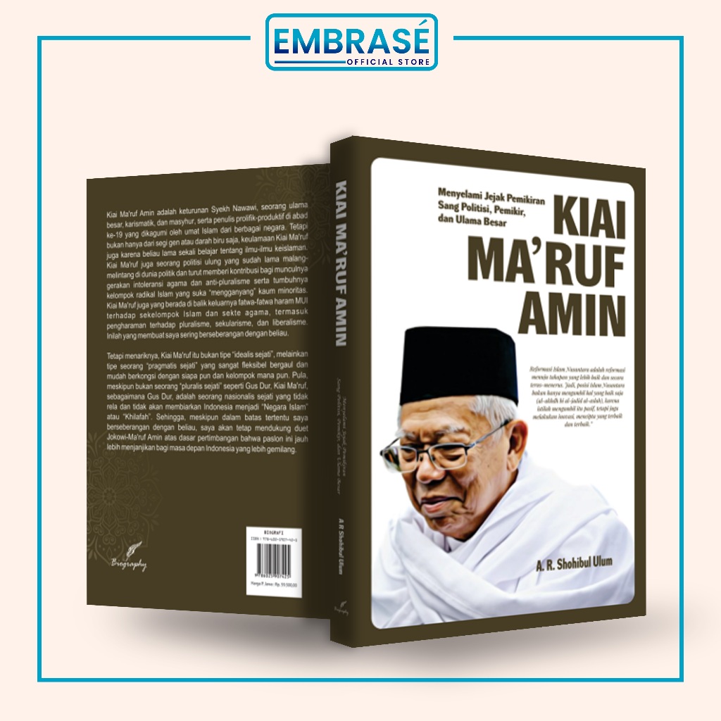 Jual Buku kiai ma’ruf amin: menyelami jejak pemikiran sang politisi ...