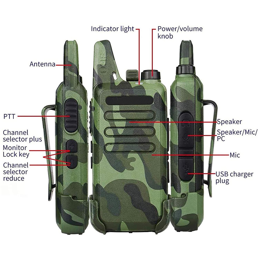 Jual HT Walkie Talkie WLN C1 UHF Handy Talky Two way Radio C1 400 ...