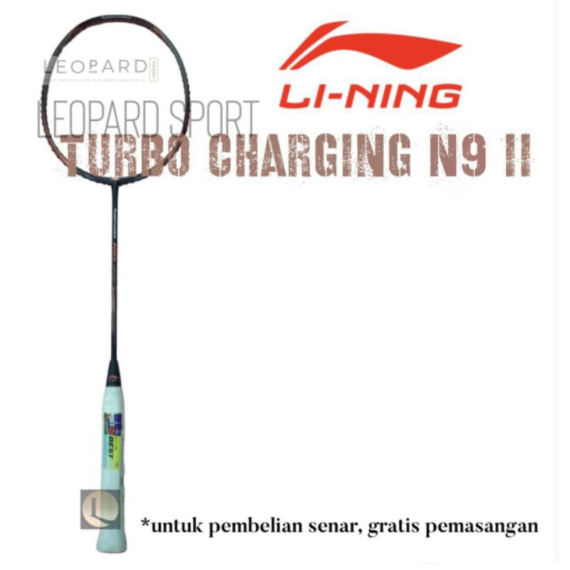 Jual Raket Badminton LINING TURBO CHARGING N9 II / Raket Li-Ning ...