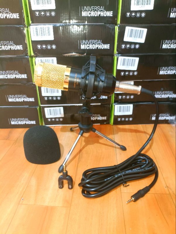 Jual Cod Taffware mic condenser Bm-800 baru, 1 set, untuk live ...