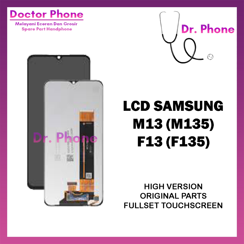 Jual Best Seller !!! LCD Samsung M13 (M135) / F13 (F135) Fullset ...