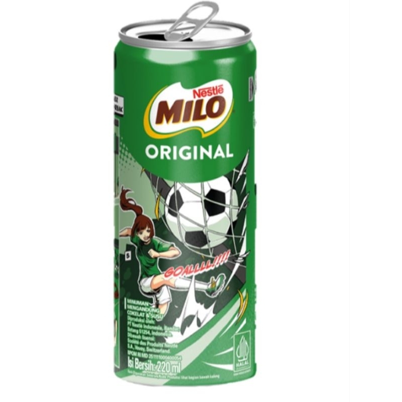 Jual Milo susu kaleng original 220 ml | Shopee Indonesia
