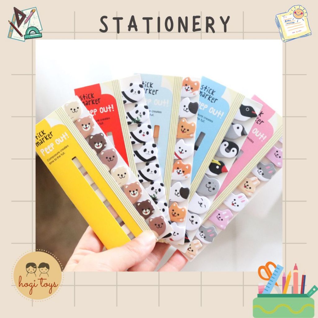 Jual Sticky Notes Memo Catatan Tempel Kertas Mini Motif Karakter ...