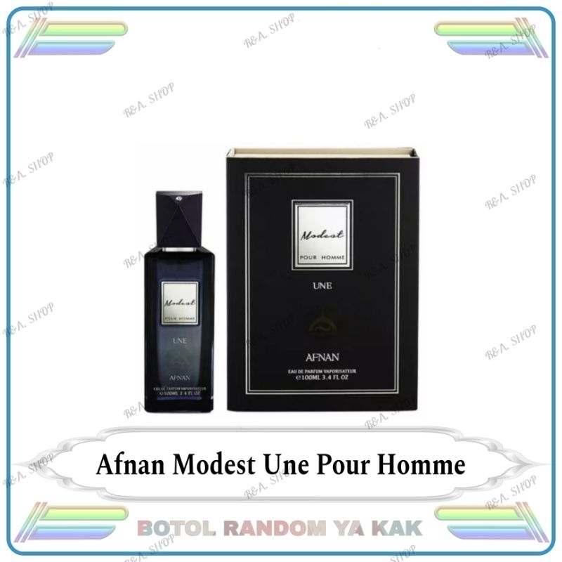 Jual Inspired Parfum Afnan Modest Une For Men | Shopee Indonesia