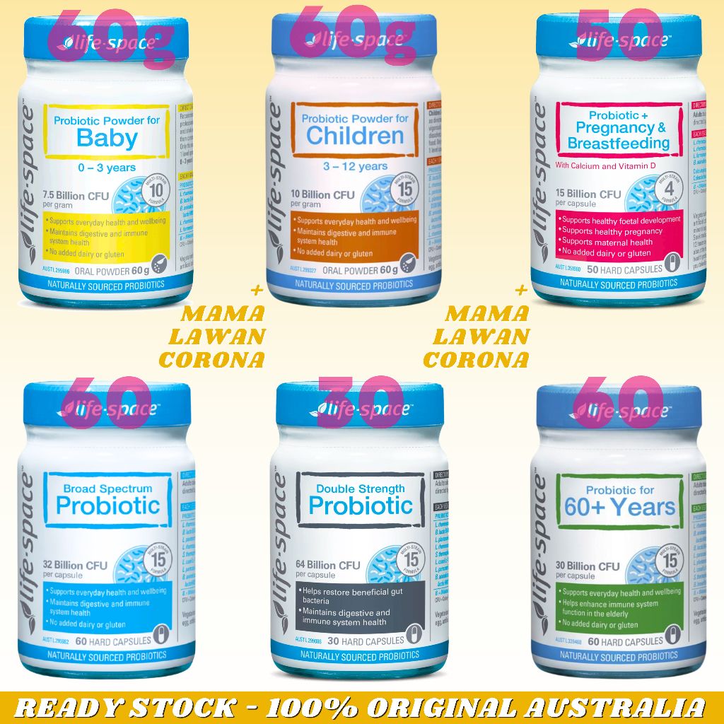 Jual LIFE SPACE Probiotic Baby Powder 60g For Infant Bayi / Children 60 ...