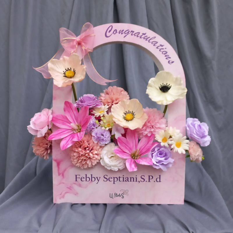 Jual Bloom box | Flower Box | Kotak Bunga | Flower basket | Buket bunga ...