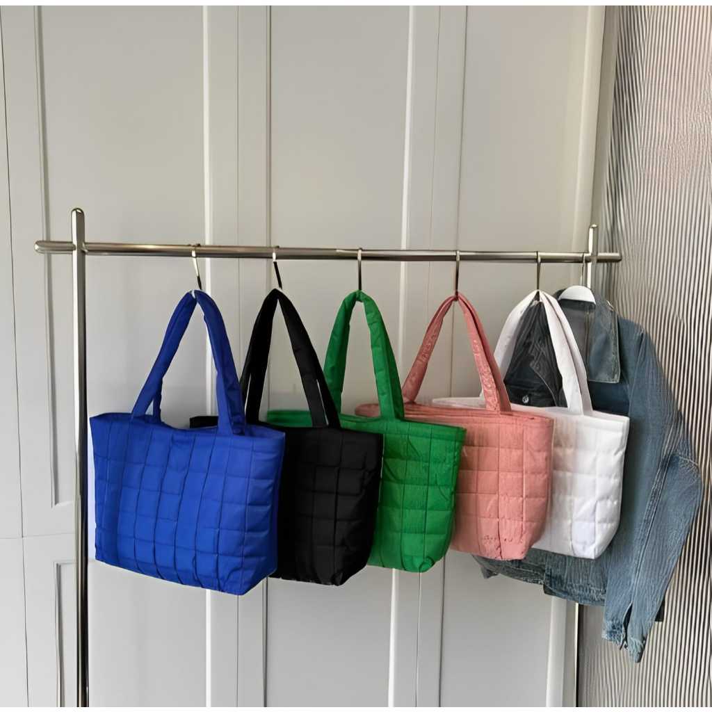 Jual DEBORA_BAG / puffy bag ALICE tas tote bag wanita tas bahu tote bag wanita resleting bubble ...