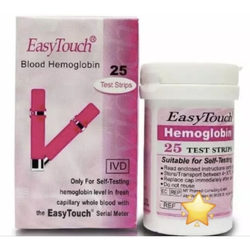 Jual TM Strip Easytouch Hemoglobin Harga per pcs | Shopee Indonesia