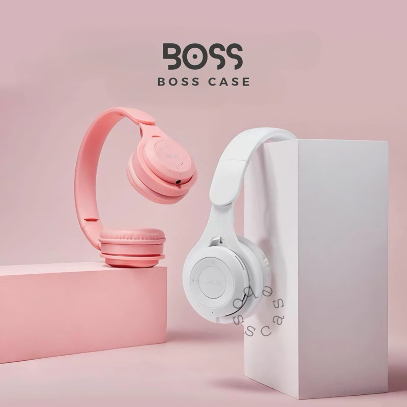 Jual BOSSCASE-Y08 HEADPHONE BLUETOOTH HEADSET WIRELESS MACARON Y08 ...