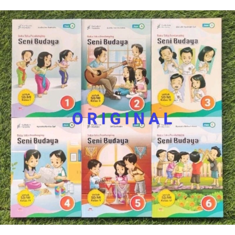 Jual BUKU TEKS PENDAMPING SENI BUDAYA SD/MI KELAS 1.2.3.4.5.6. KURIKULUM MERDEKA. PENERBIT WMG ...
