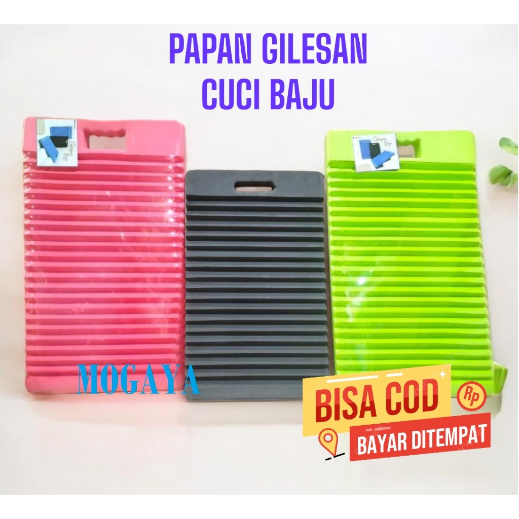 Jual Gilesan Baju Papan Cuci Baju Alas / Papan Penggilesan Baju Pakaian ...