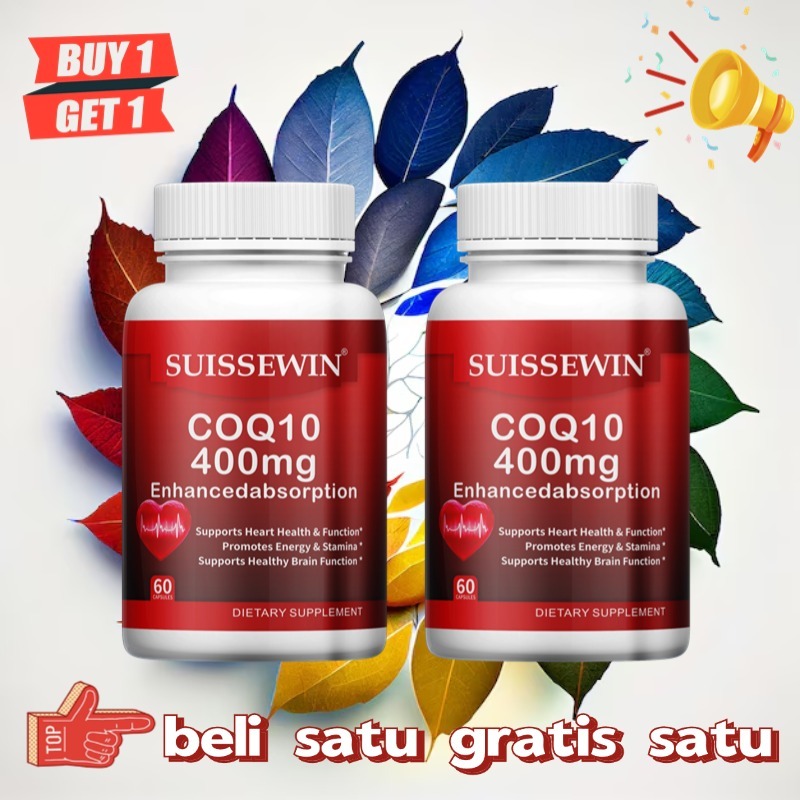Jual Koenzim Q10, 400mg, beli satu gratis satu, daya serap super tinggi ...
