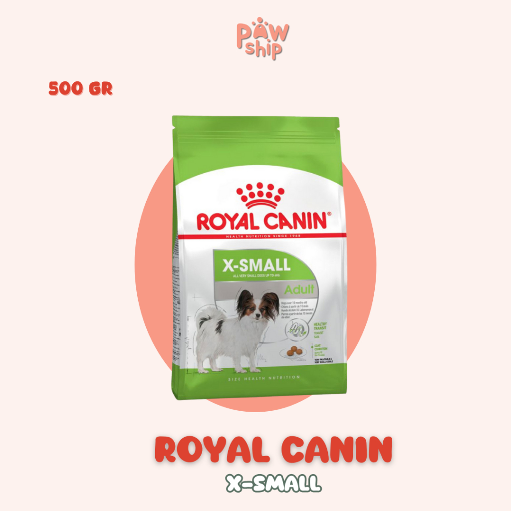Jual Pwaship RC X- SMALL Kibbles Dog Food / Healthy Food / Royal Canin ...