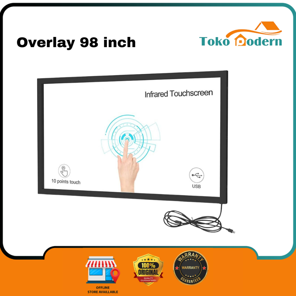 Jual Touch Screen IR Overlay Panel / Panel Infrared Layar Sentuh Ukuran ...