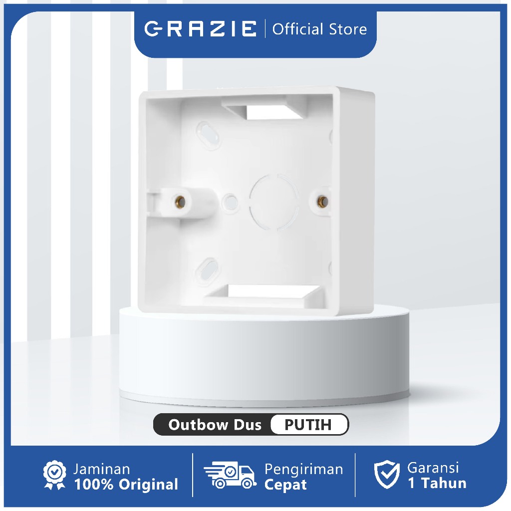 Jual Grazie OutBow Dus Tebal / OB Dus / Out Bow Dus Putih Hitam ...