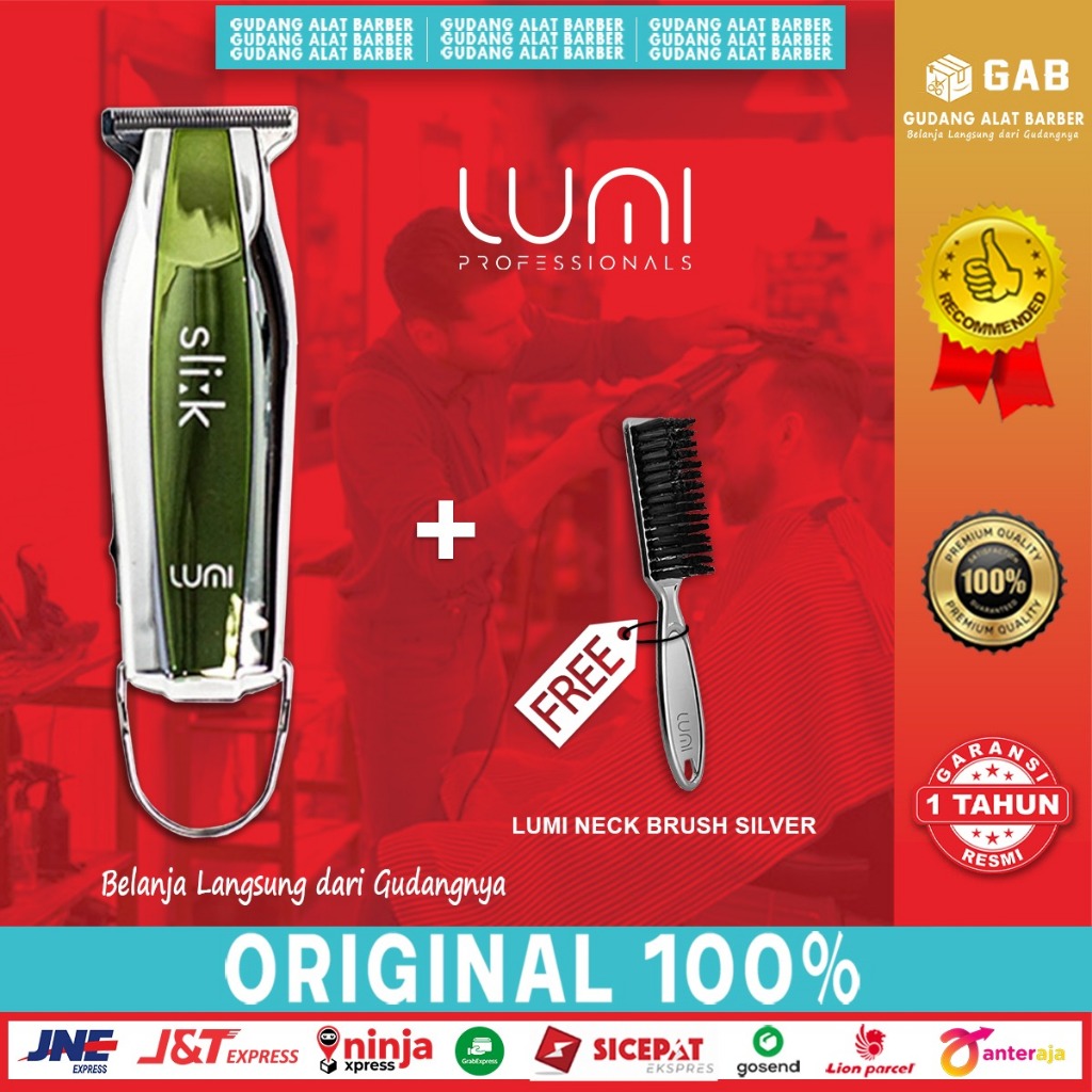 Jual LUMI Professional Slik Hair Trimmer Cordless 5500-6500 RPM Alat ...
