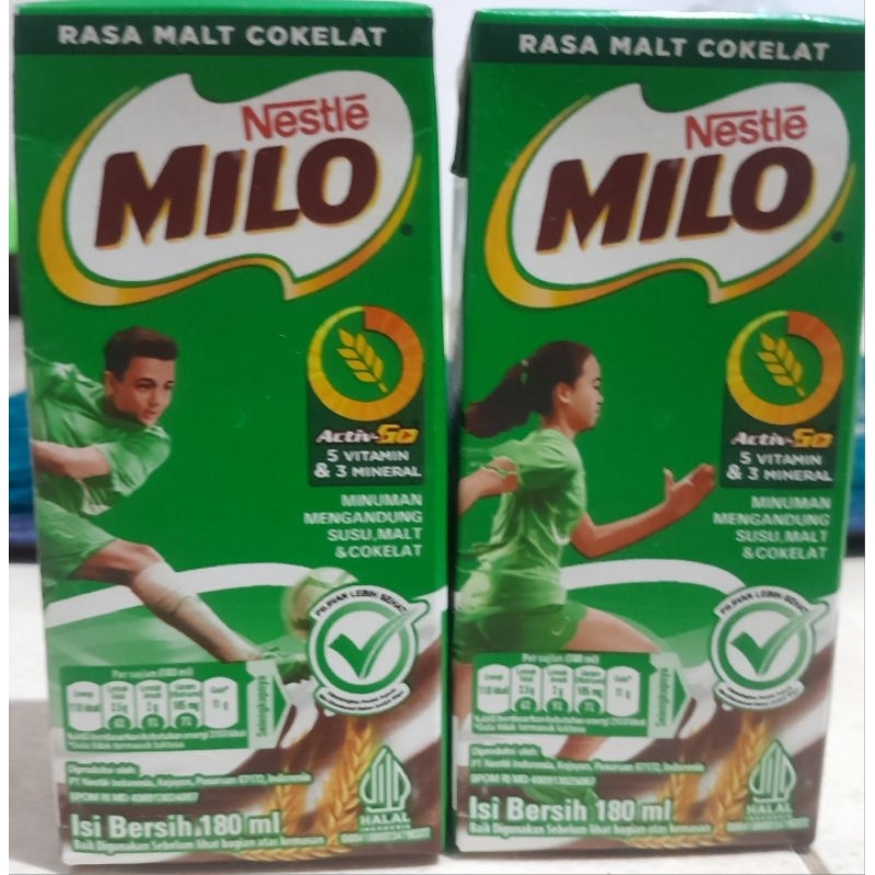 Jual MILO UHT Activ Go 180Ml | Shopee Indonesia