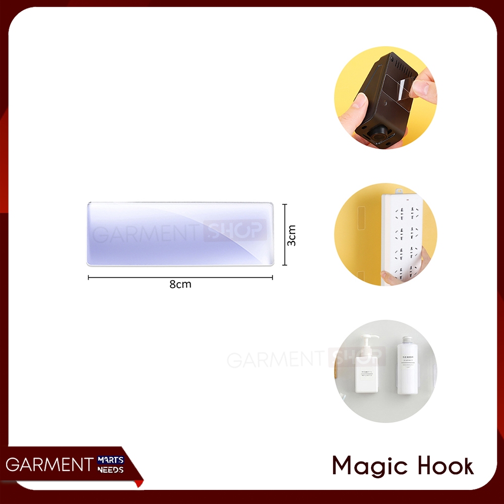 Jual Gantungan Cantolan Tempel Dinding Lem Super Kuat Magic Hook ...