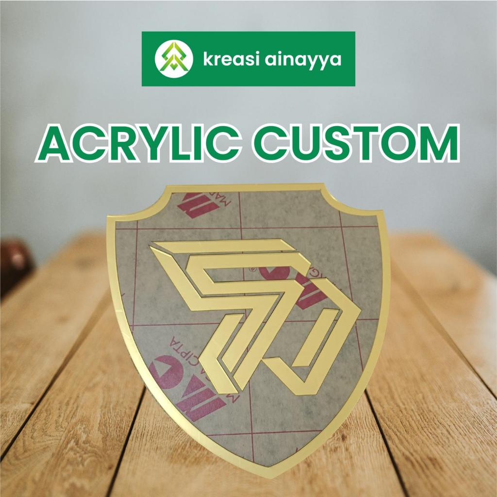 Jual LOGO AKRILIK CUSTOM UKURAN 29X27 | Shopee Indonesia