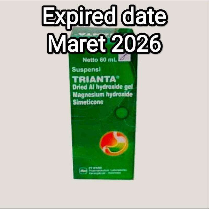 Jual Trianta Syrup 60 ML Trianta Suspensi 60 ML Sirup Antasida Obat ...